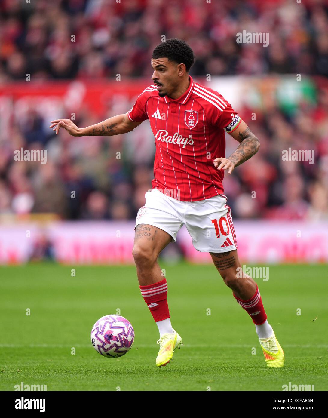 Nottingham Forest's Morgan Gibbs-White during the Premier League match ...