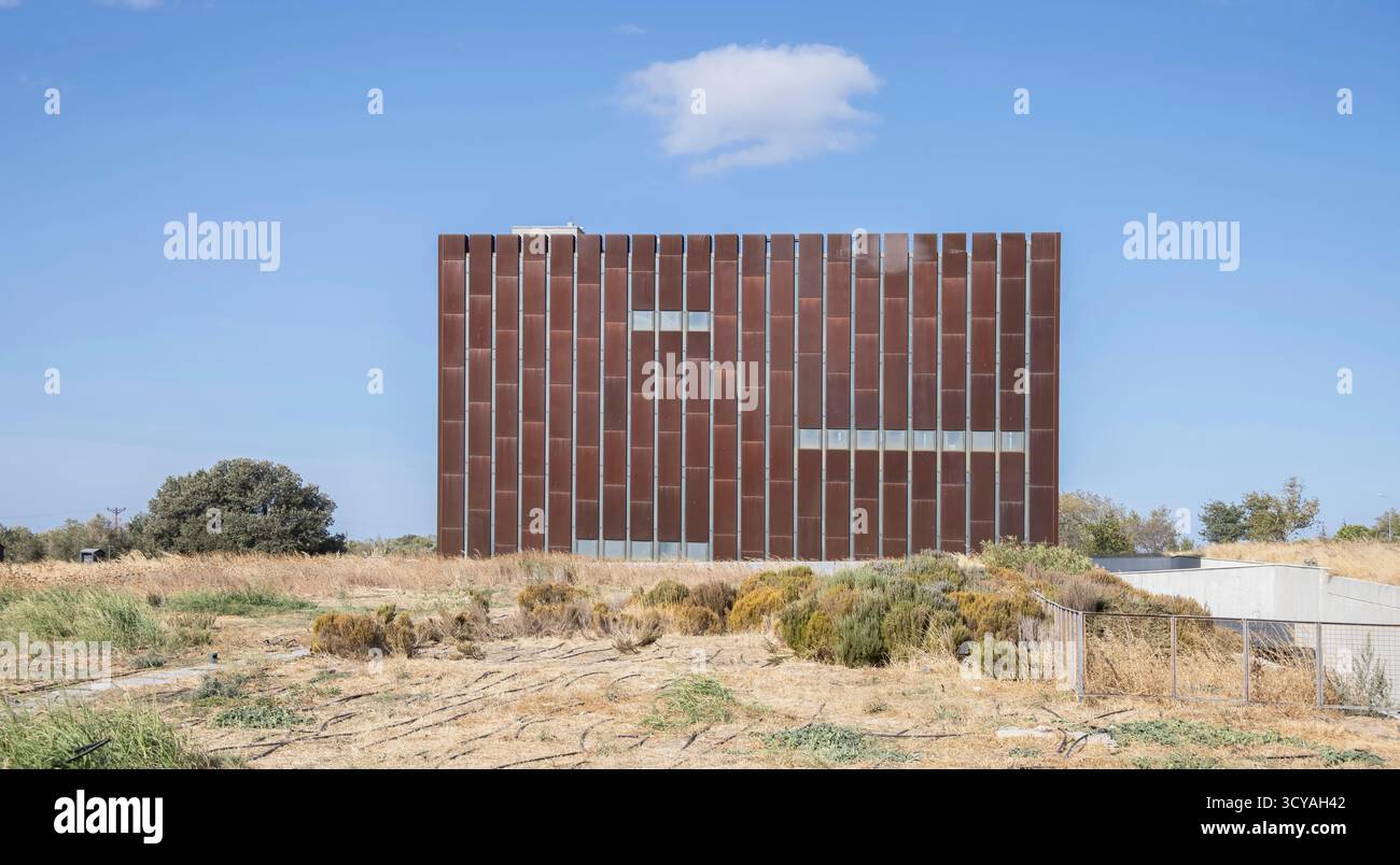 the modern museum housing many artefacts discovered during the ...