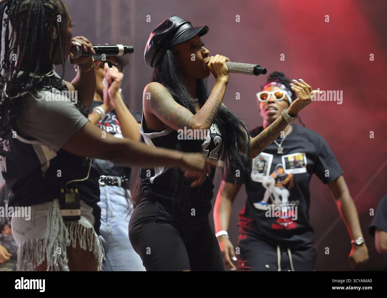 LAS VEGAS, NV - OCTOBER 17: Diamond of Crime Mob at the Las Vegas Aces ...