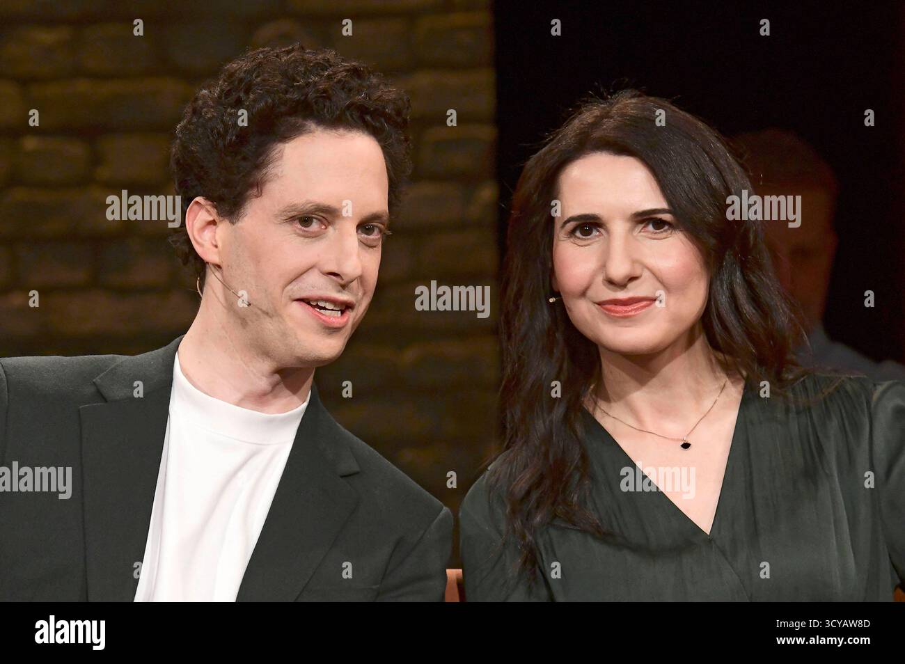 Matthias Renger und Iris Gavric bei der Aufzeichnung der Radio Bremen ...
