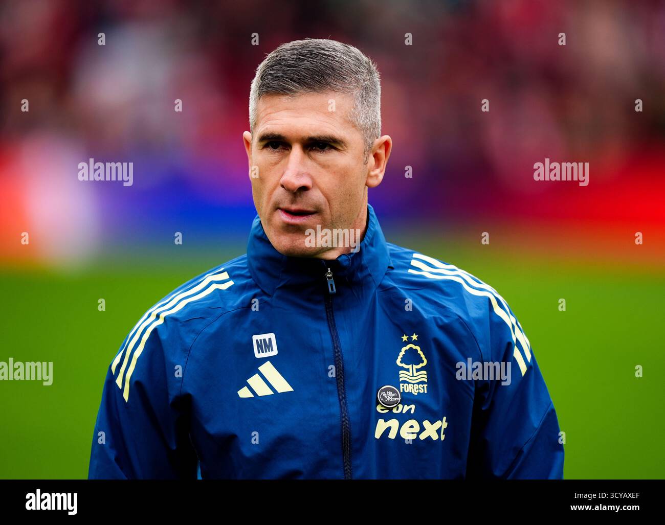 Nottingham Forest coach Nick Montgomery ahead of the Premier League ...