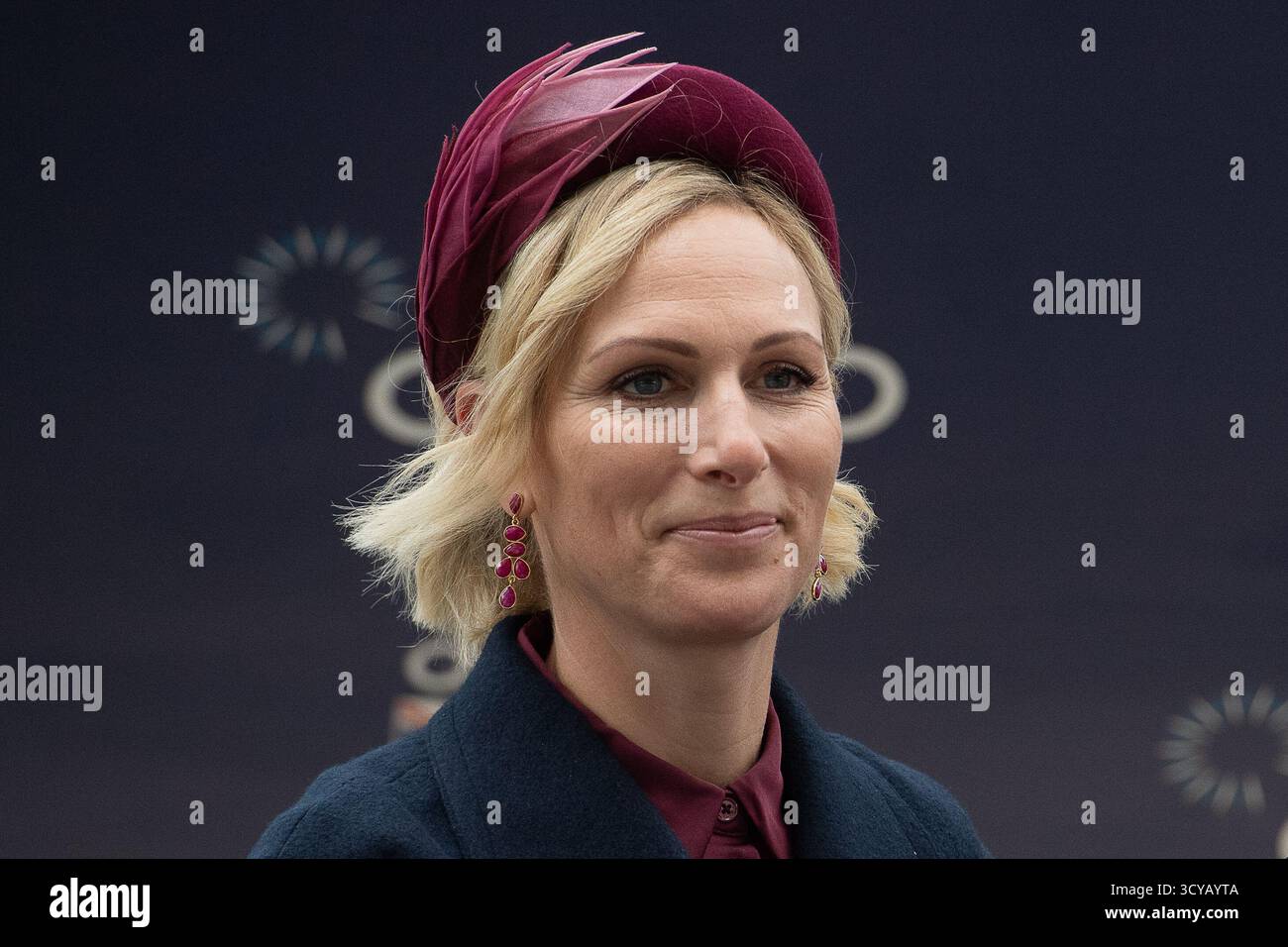 Ascot, Berkshire, UK. 18th October 2025. Zara Tindall was at Ascot ...