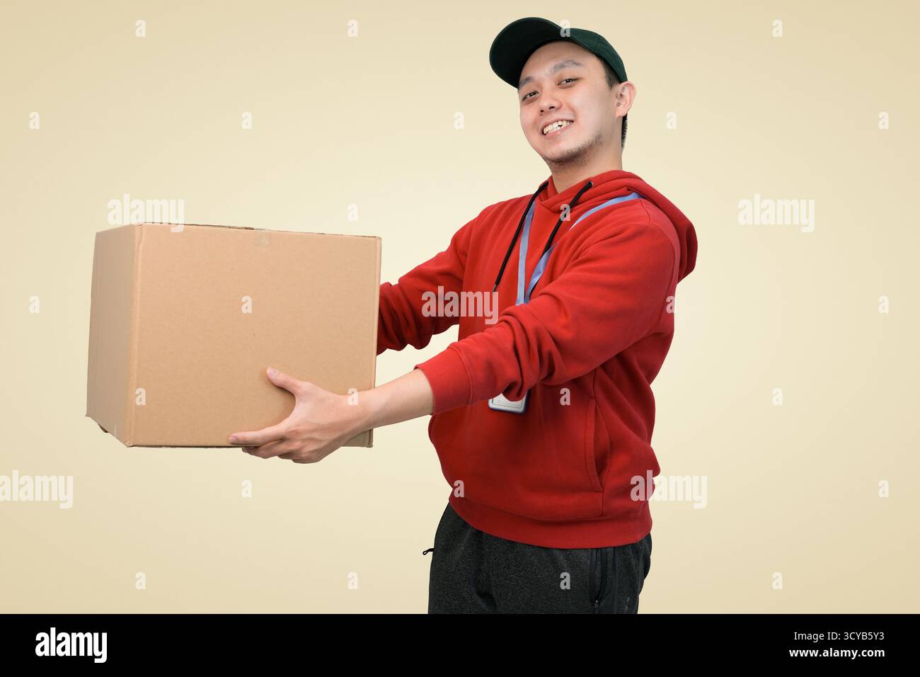 Person in red hoodie hi-res stock photography and images - Alamy