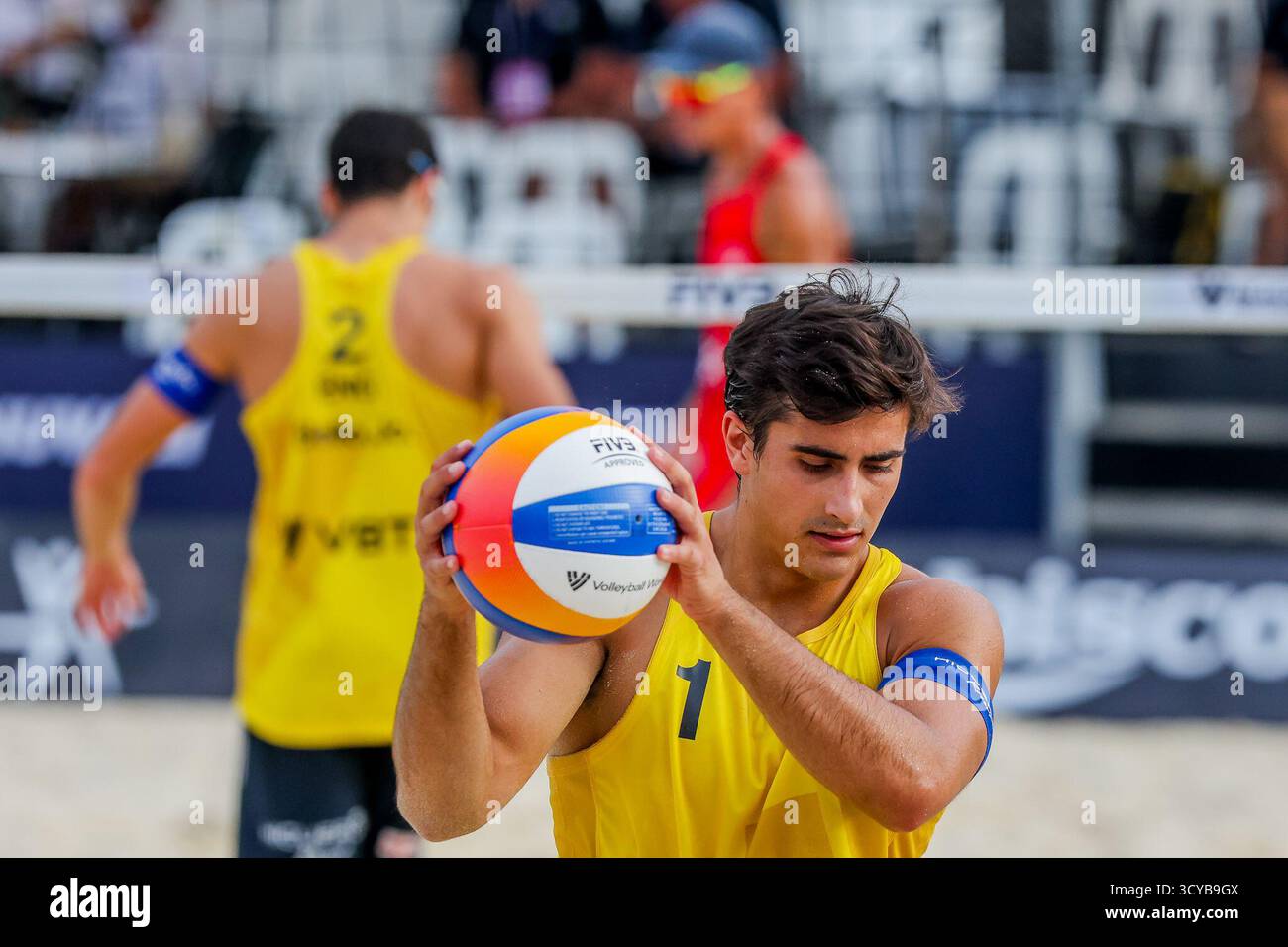 Laguna Province, Philippines. 18th Oct, 2025. Javier Bello of England ...