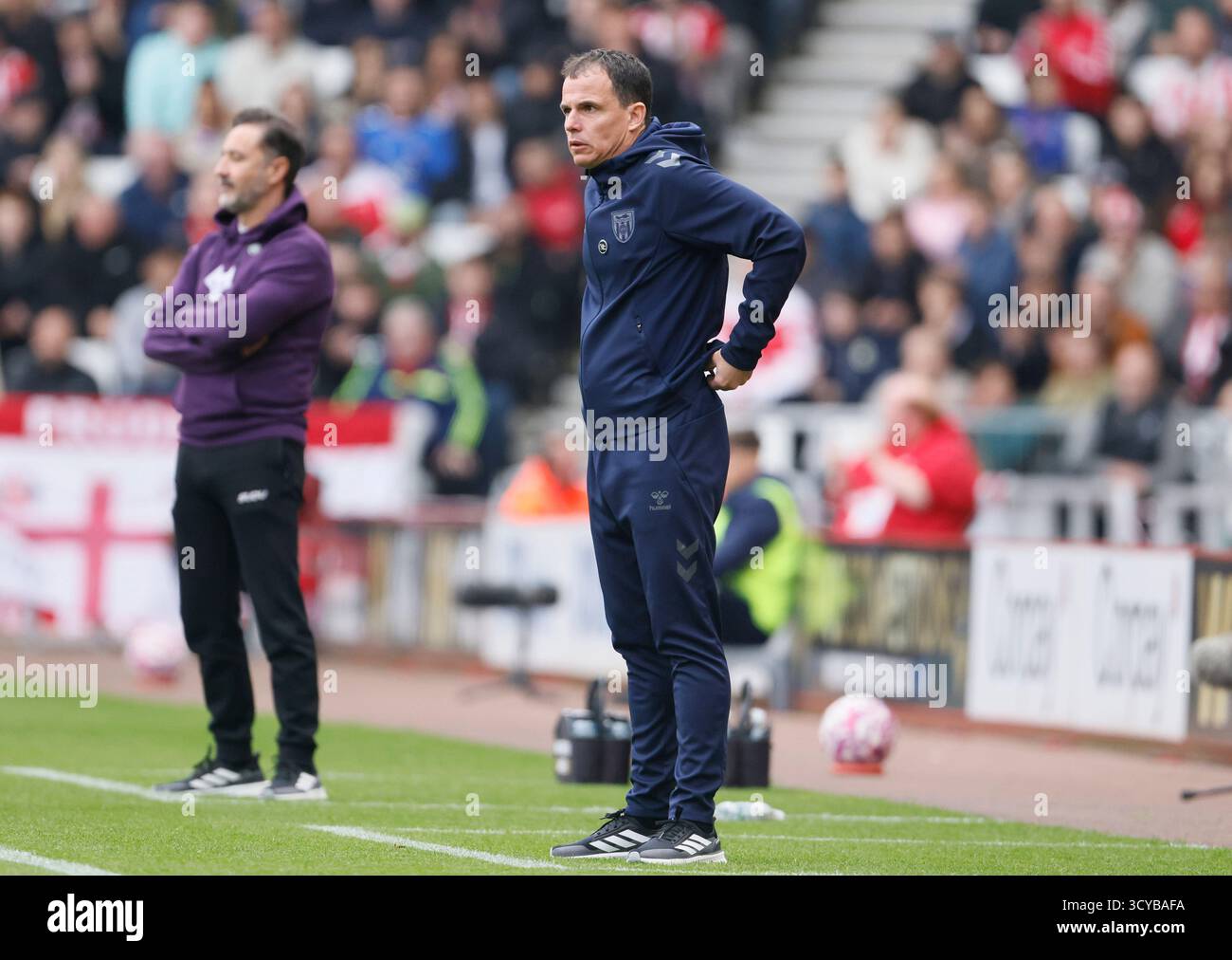 Sunderland manager Regis Le Bris during the Premier League match at the ...