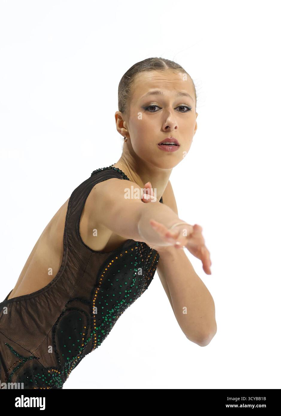Livia KAISER of Switzerland performs during the Women's Free Skating in ...