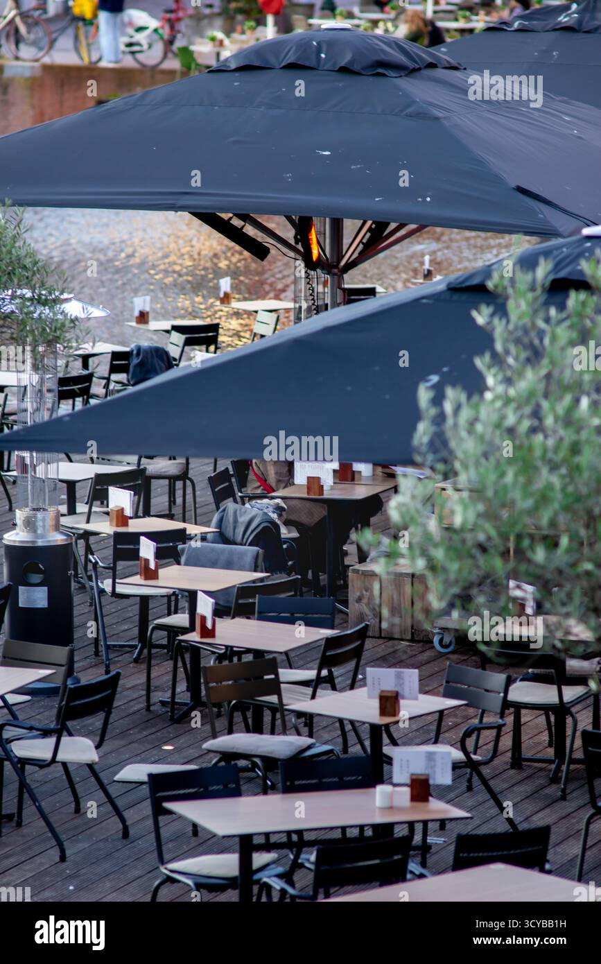 View modern riverside terrace chairs hi-res stock photography and ...