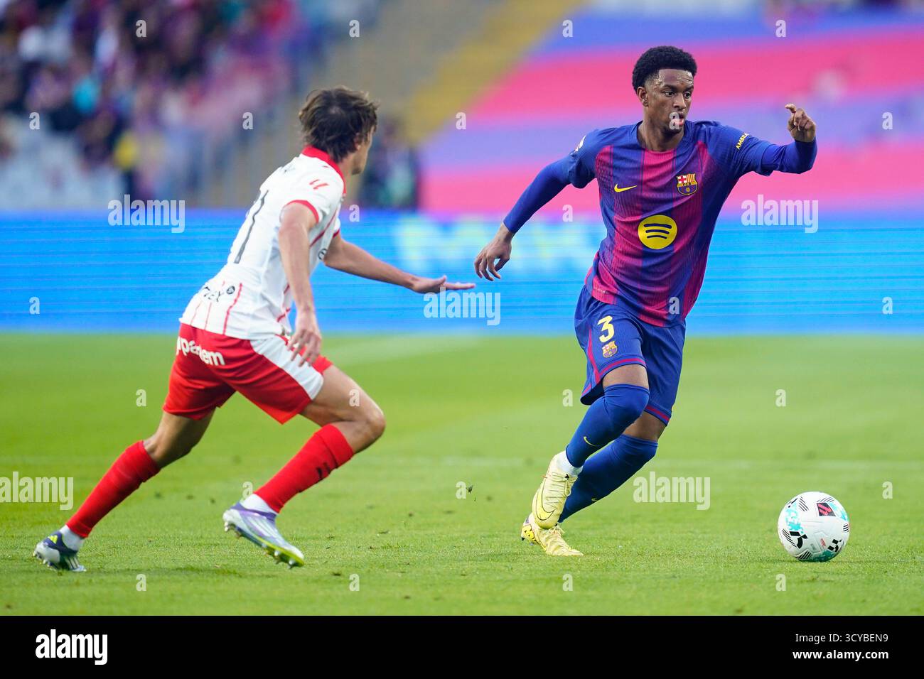 Alejandro Balde of FC Barcelona during the La Liga EA Sports match ...
