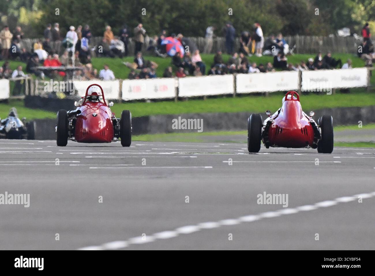 John Spiers, Maserati 250F, Tony Smith, Ferrari 246 F1 Dino, Richmond ...