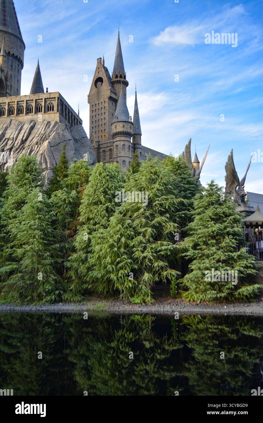 OSAKA, JAPAN - SEPTEMBER 2025: Photo of Hogwarts Castle. The Wizarding ...