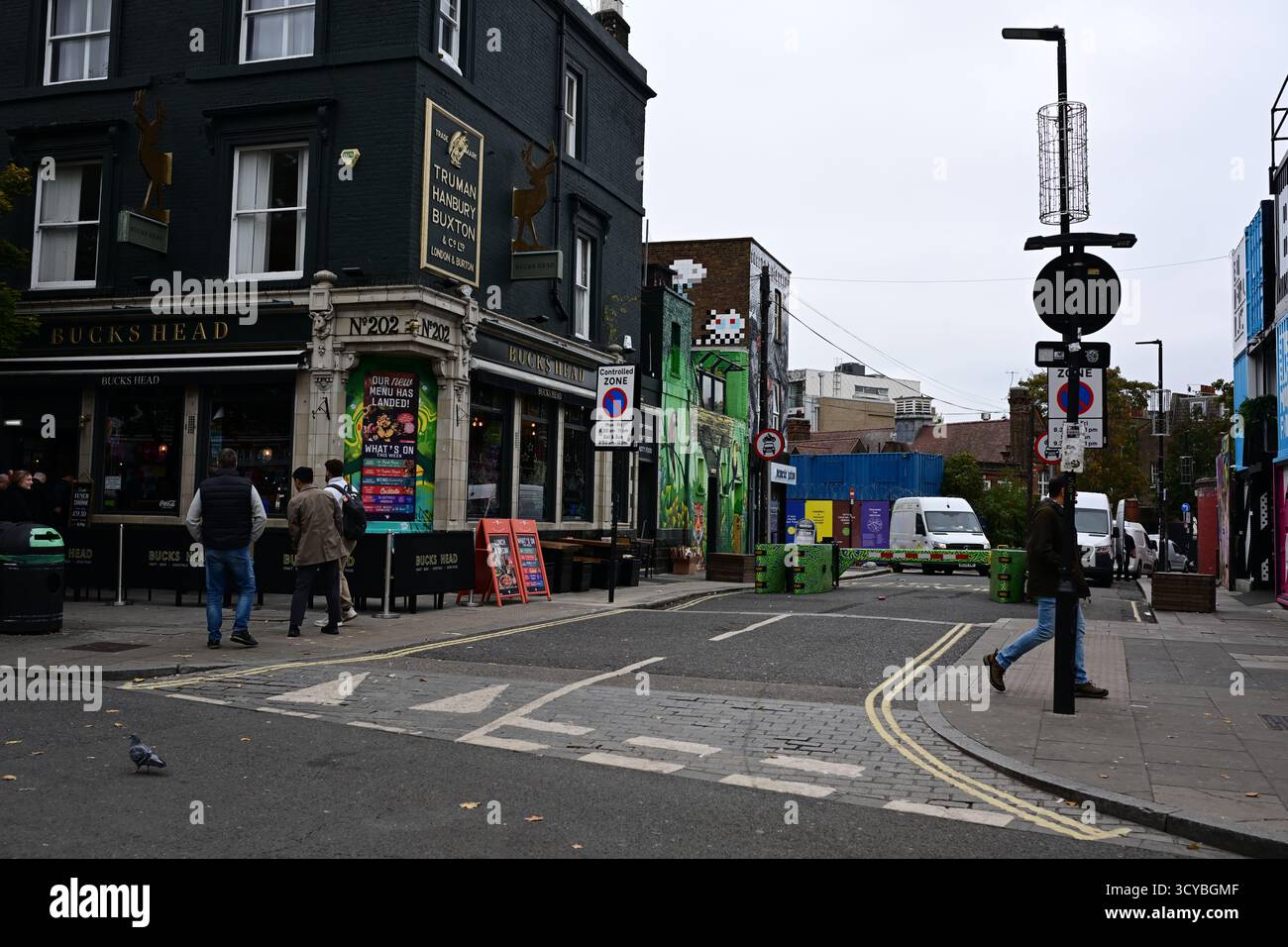 London, United Kingdom, October 10 2025. Eccentric Building Facades ...