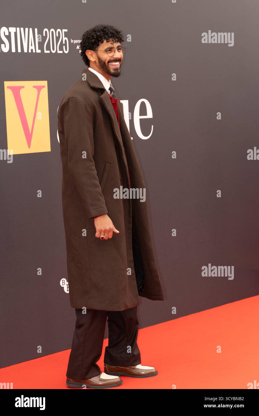 London, United Kingdom. 18th October 2025. Omer Elsarrag attends the ...