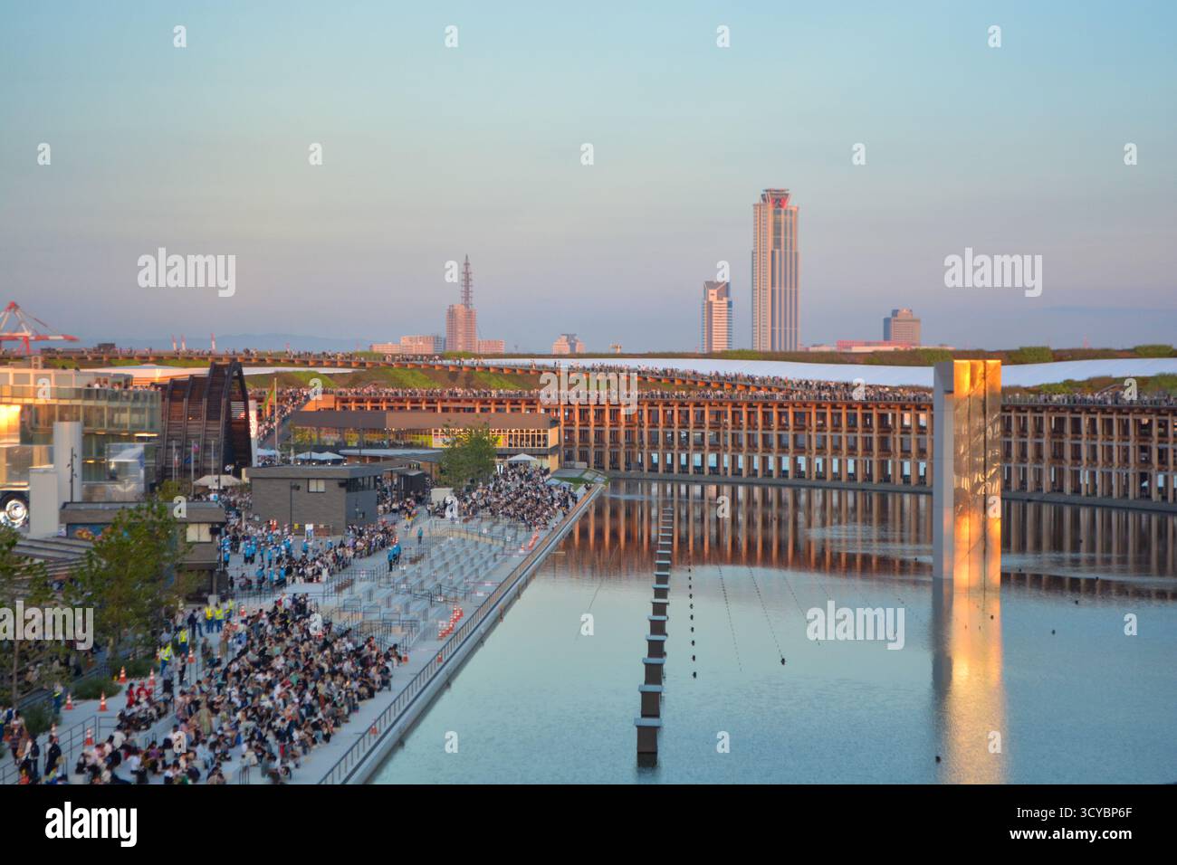 OSAKA, JAPAN - 2025: overview of the 2025 Osaka, Kansai Expo Stock ...