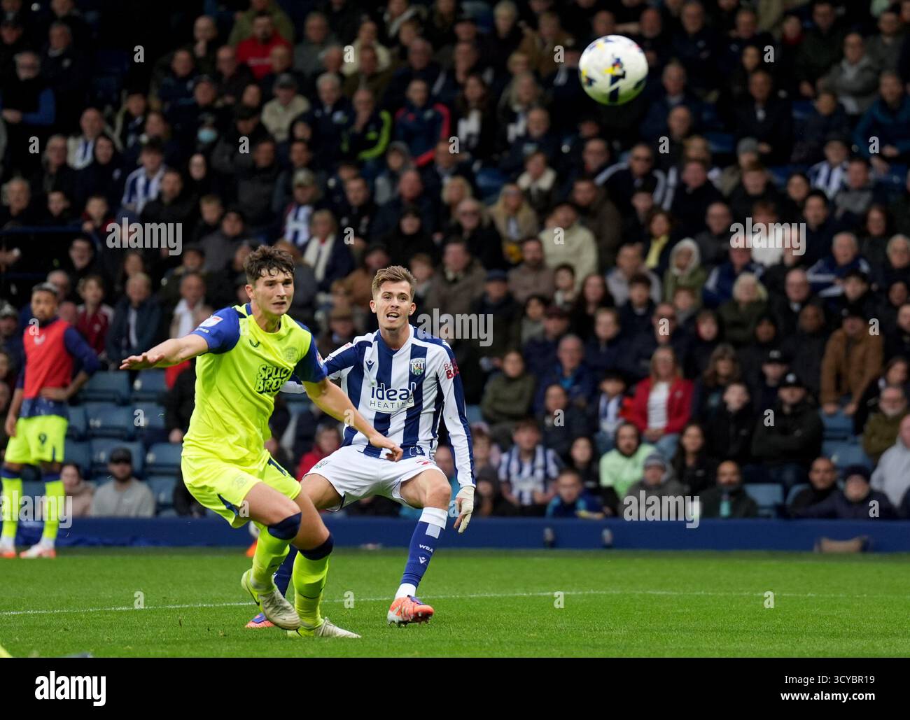 West Bromwich Albion's Isaac Price scores their side's second goal of ...