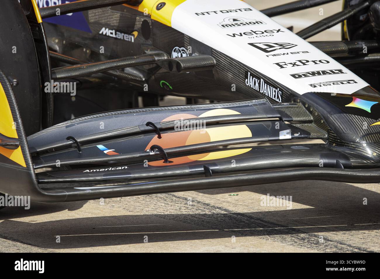 McLaren F1 Team MCL39, mechanical detail aerodynamism, aerodynamic ...