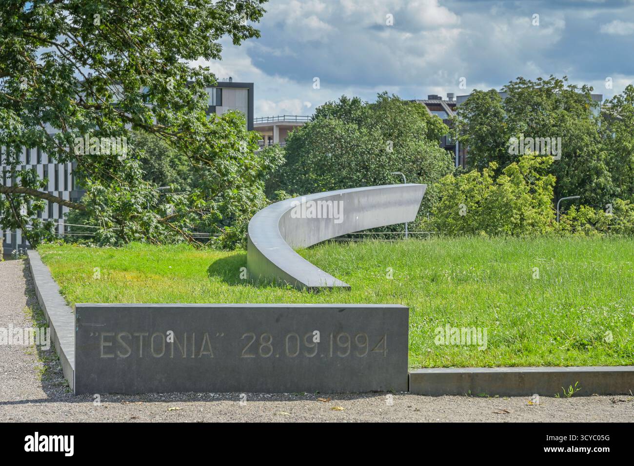 The Broken Line Monument, Denkmal in Erinnerung an die Estonia ...