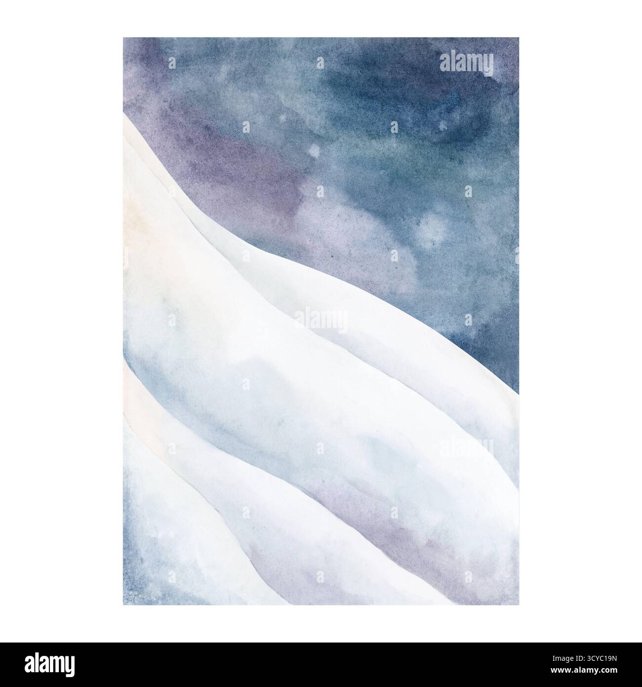 White snowfield texture background Cut Out Stock Images & Pictures - Alamy