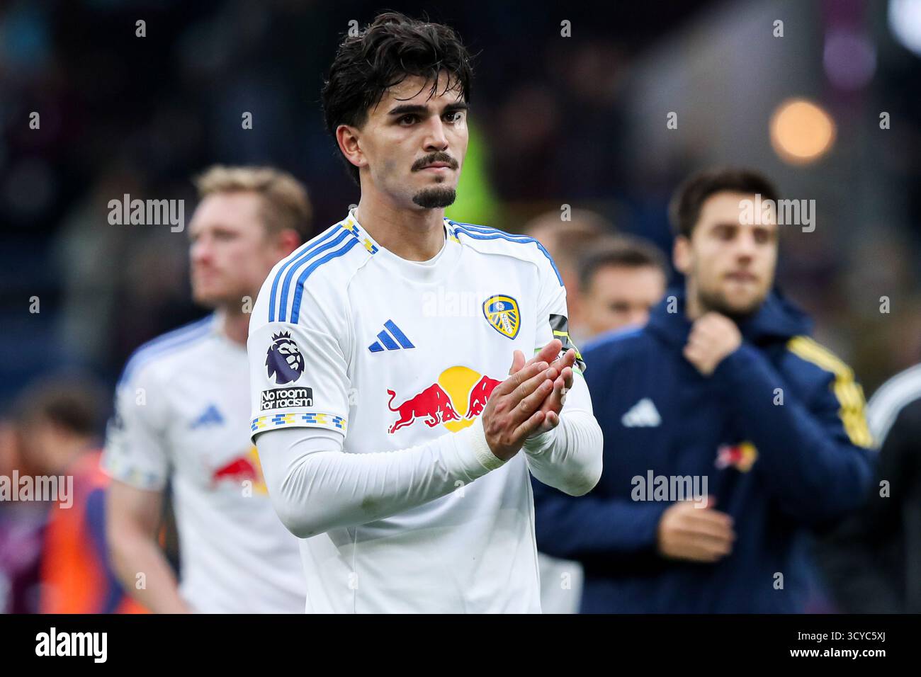 Pascal Struijk of Leeds United claps fans after the Premier League ...
