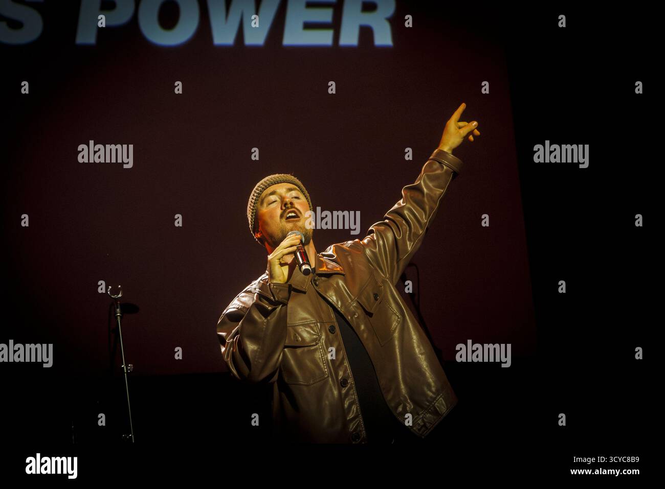 10th October 2025 - Maverick Sabre at the Gig for Gaza organised by ...