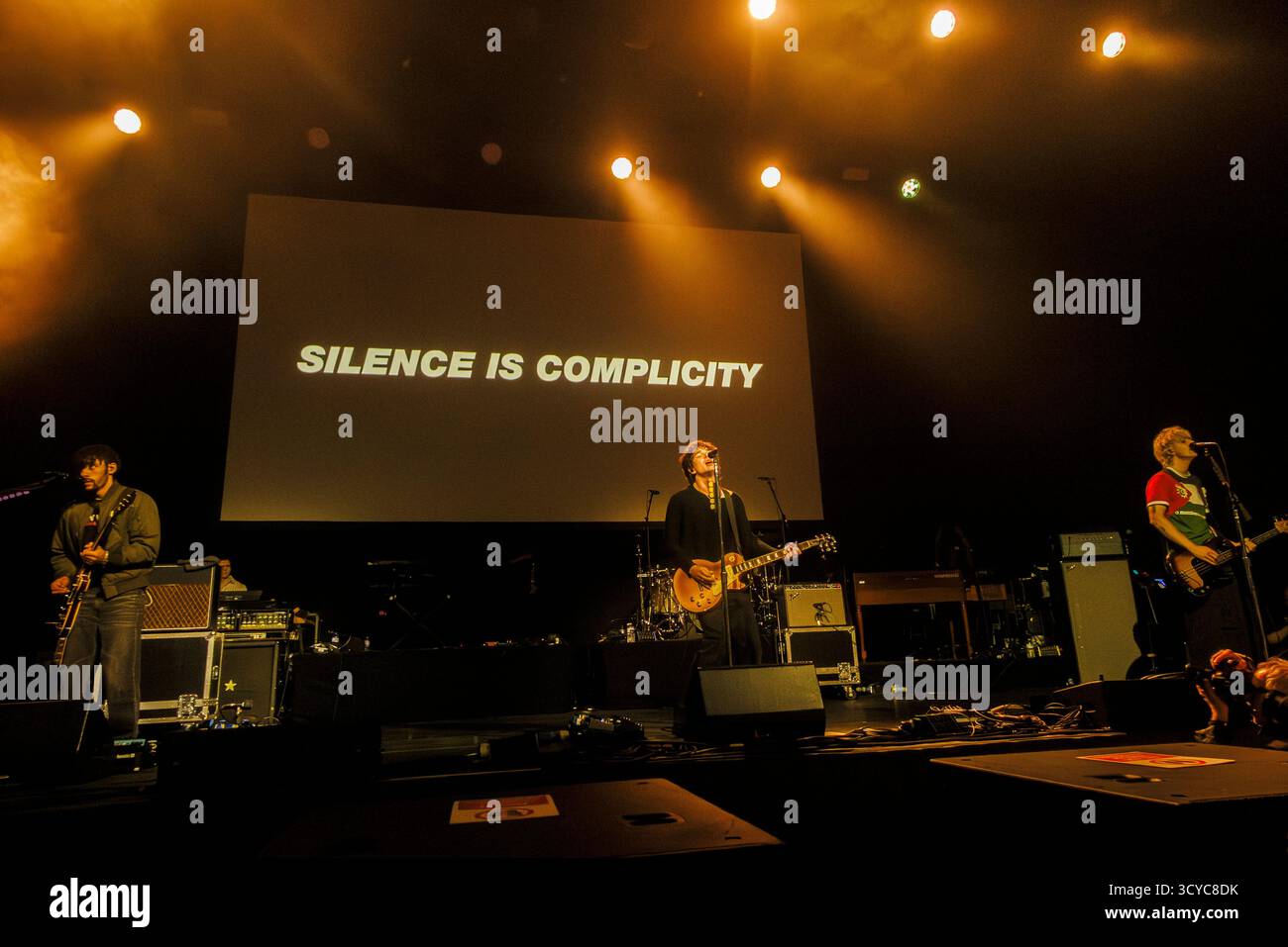 10th October 2025 - Inhaler perform at the Gig for Gaza organised by ...