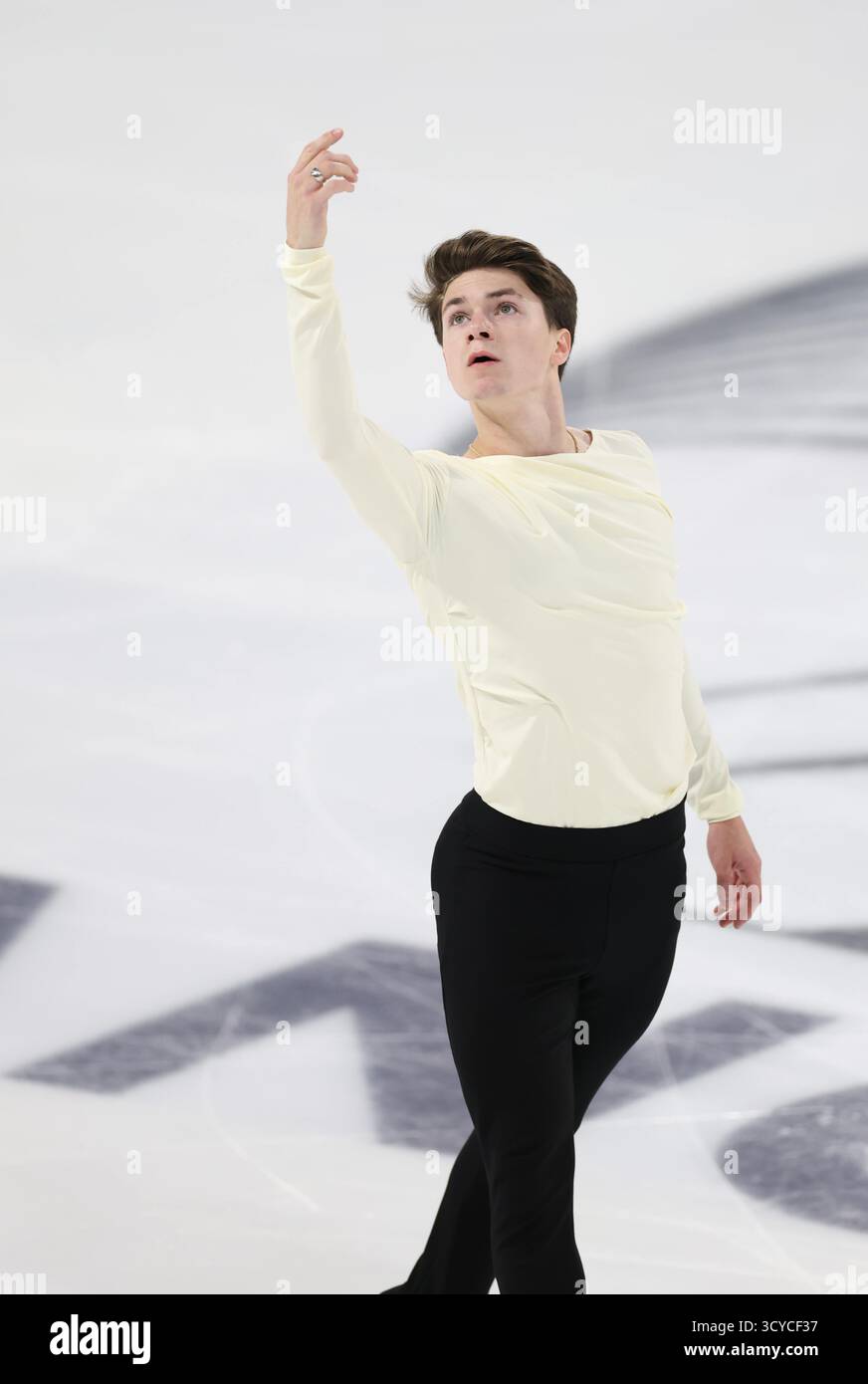 Maxim NAUMOV of United States performs during Men's Short Program in ...