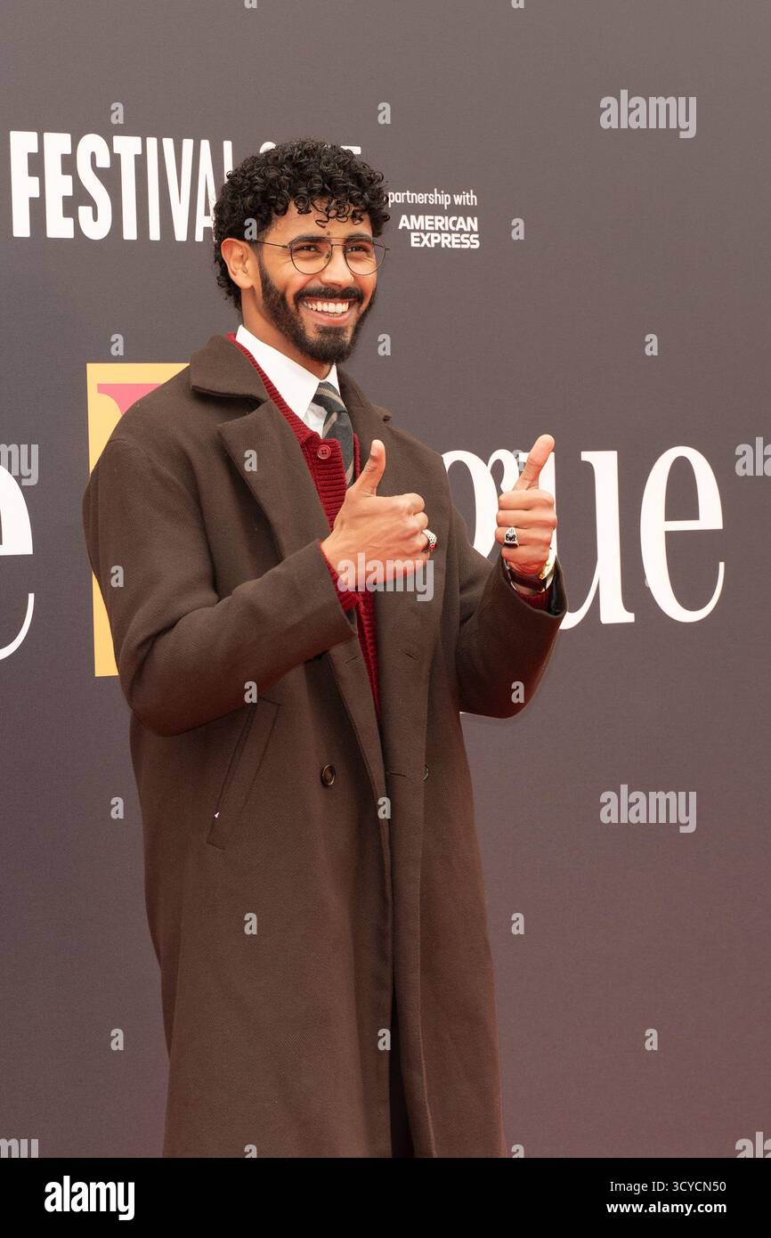 London, United Kingdom. 18th October 2025. Omer Elsarrag attends the ...