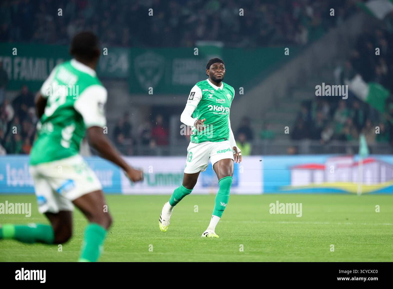 19 Ebenezer ANNAN (asse) during the Ligue 2 BKT match between Saint ...