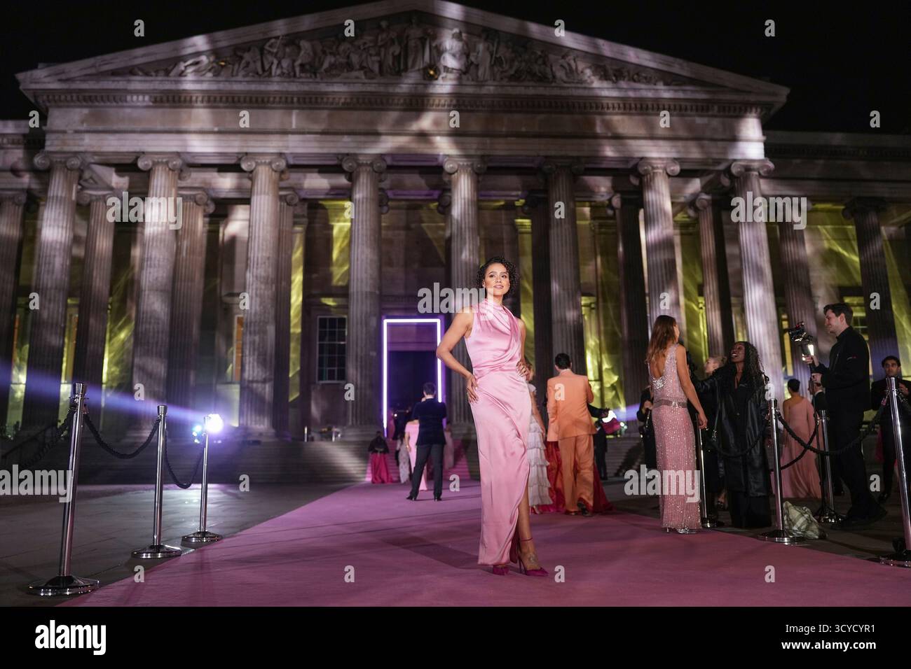 Nathalie Emmanuel poses for photographers upon arrival at the British ...