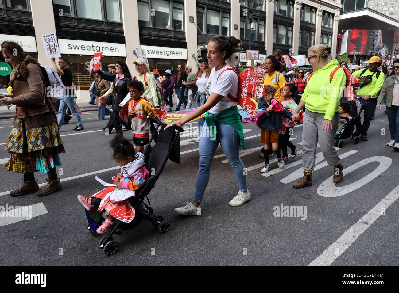 Unedited Photos of the No Kings Anti-Trump Protest March - Midtown ...