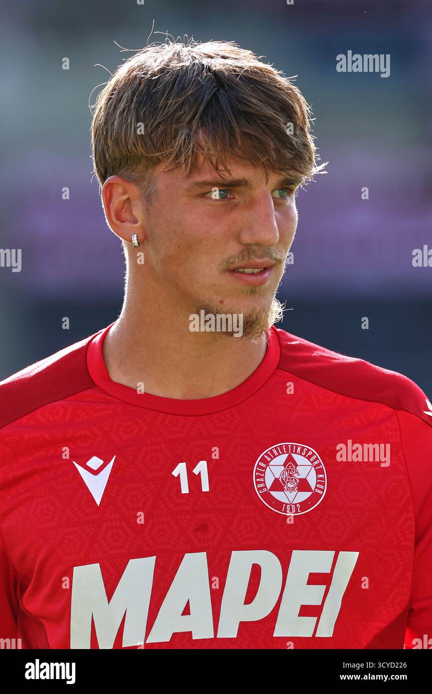 Austrian Bundesliga match between Grazer AK 1902 and TSV Egger Glas ...