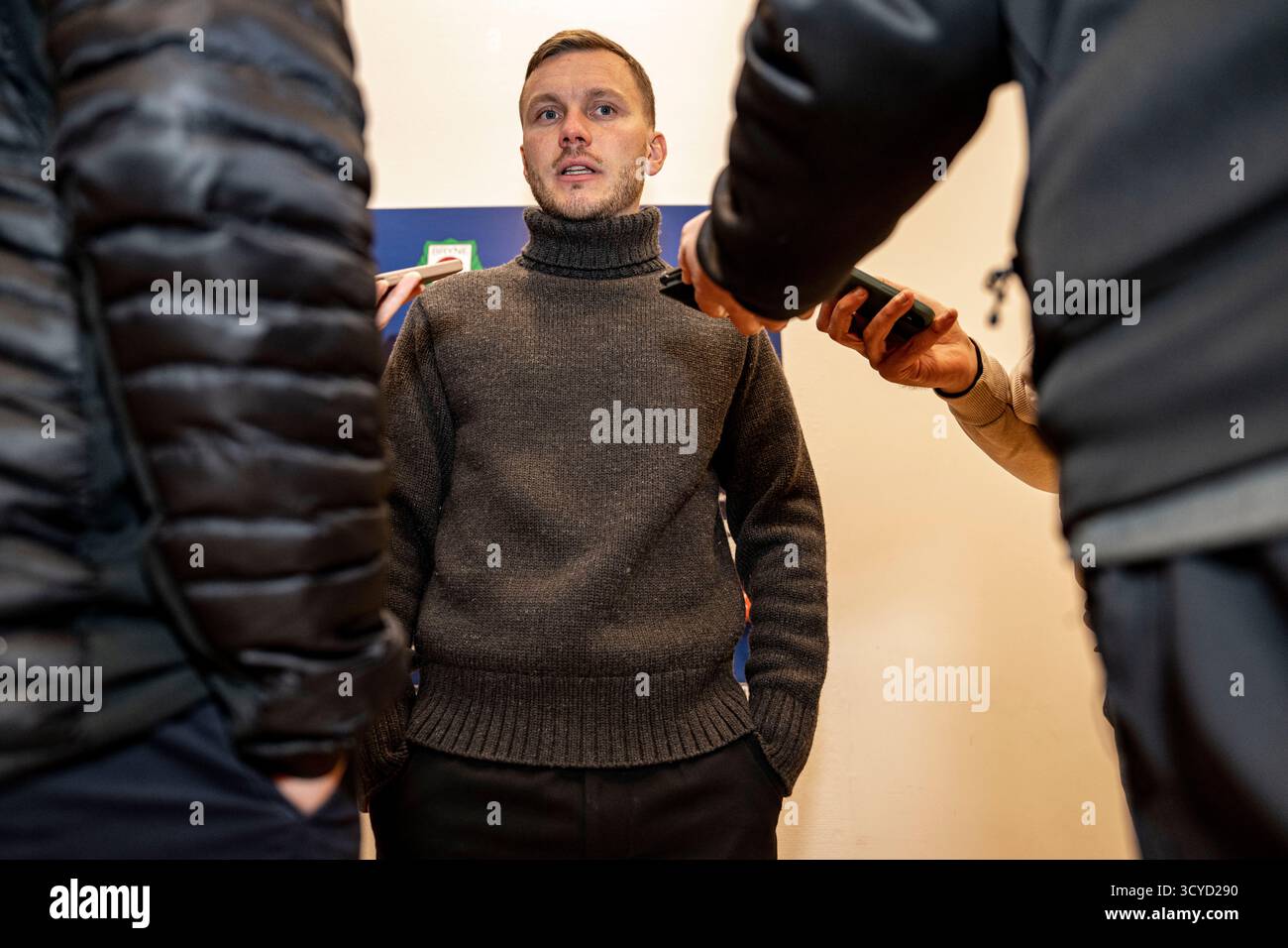 Bryne 20251018. Rosenborg coach Erik Alfred Johansson after the elite ...