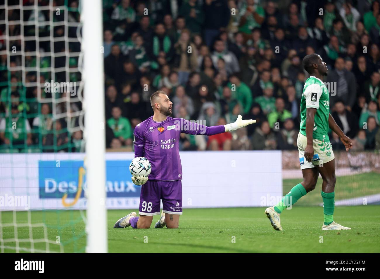 98 Nicolas KOCIK (lmfc) during the Ligue 2 BKT match between Saint ...