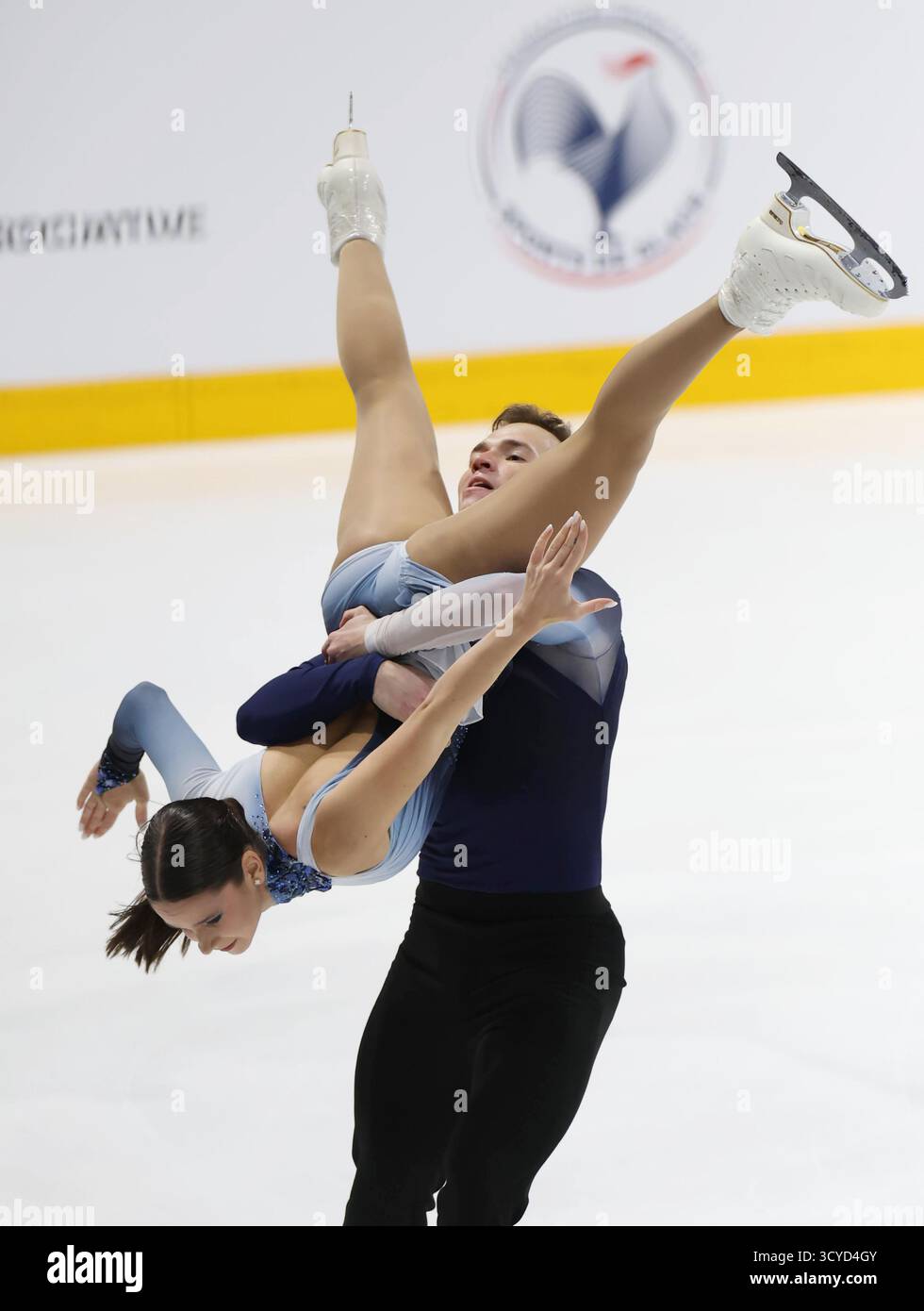 Maria PAVLOVA and Alexei SVIATCHENKO of Hungary during Pairs' Free ...