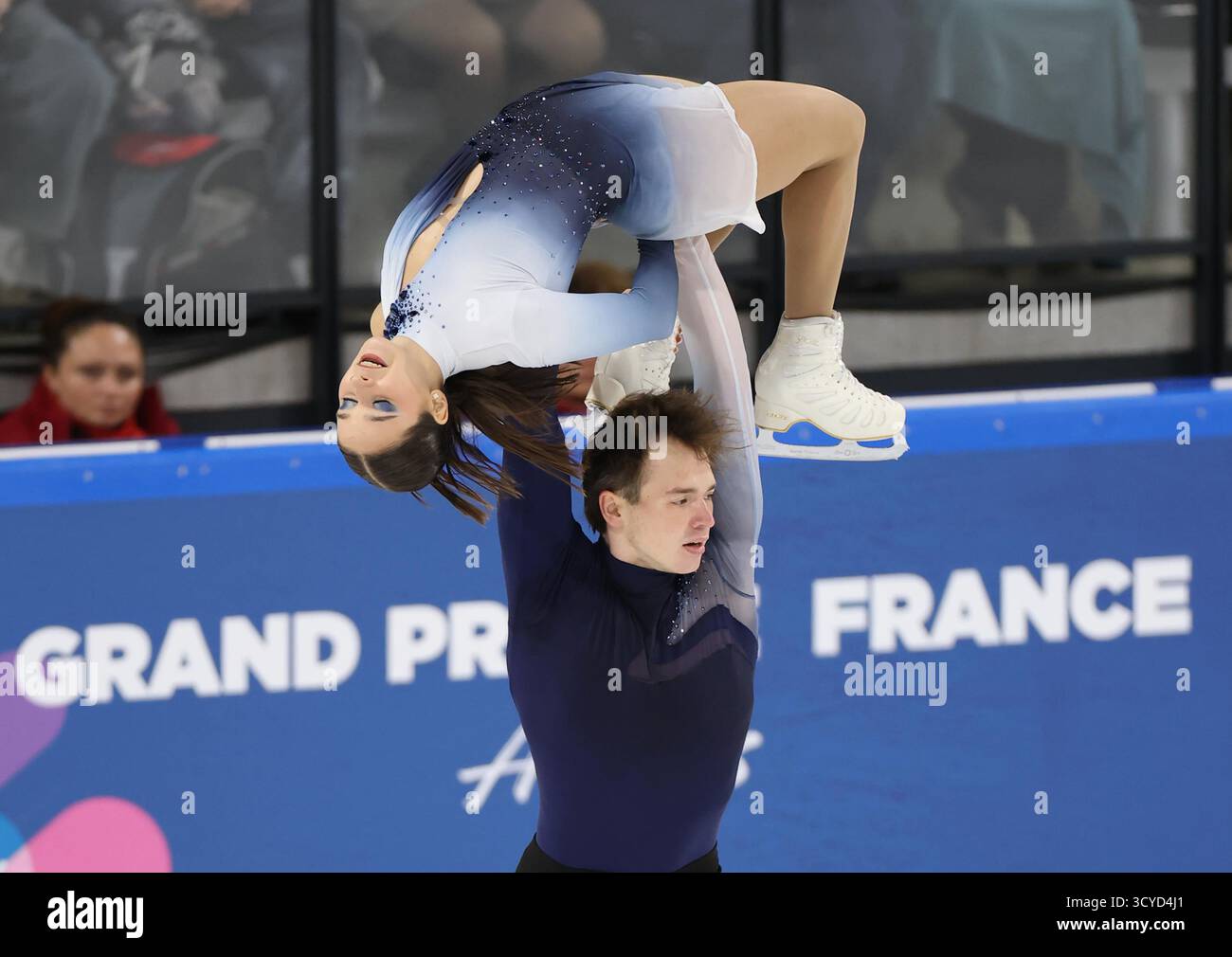Maria PAVLOVA and Alexei SVIATCHENKO of Hungary during Pairs' Free ...