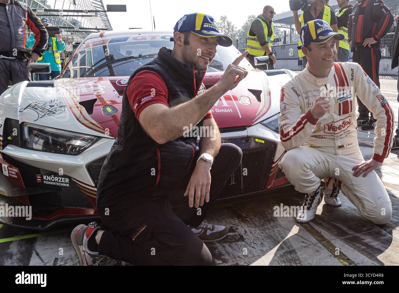 Simon Reicher AUT nand Christopher Haase DEU, #1 Audi R8 LMS GT3 EVO II ...