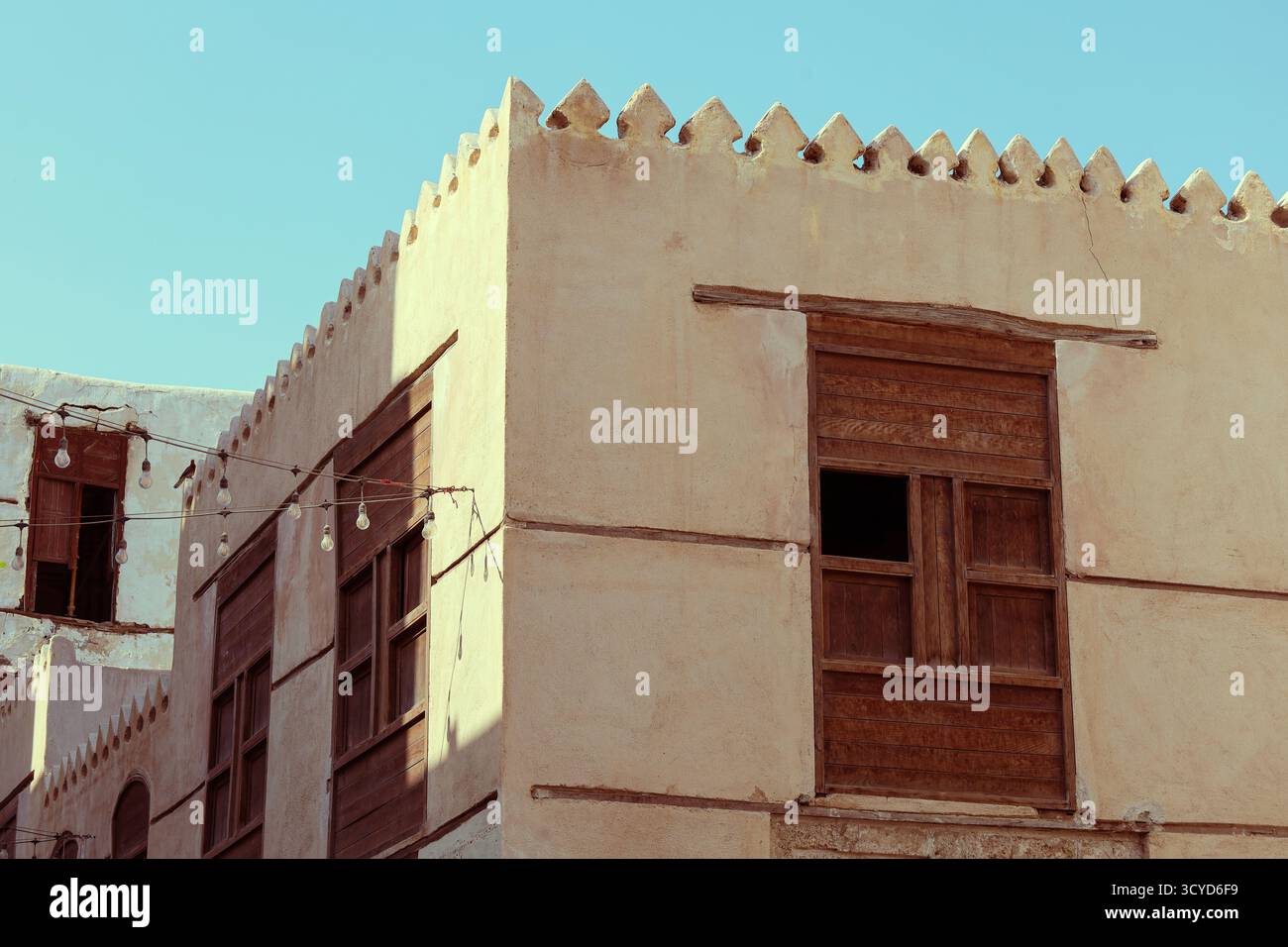 Traditional architecture of old jeddah town el balad district ho hi-res ...