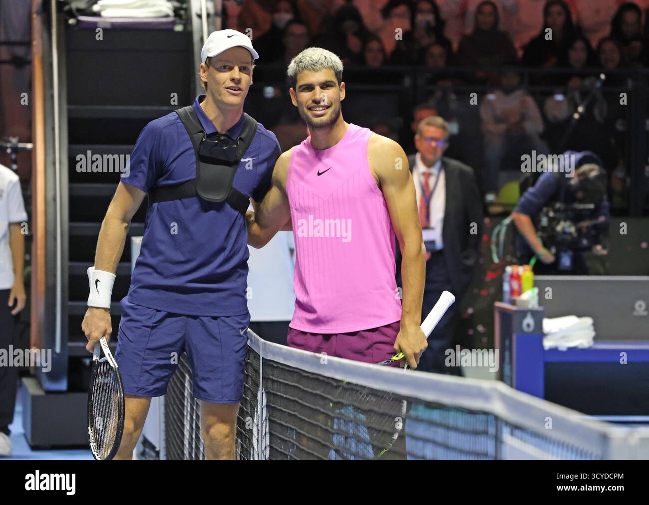 Alcaraz sinner six kings 2025 hi-res stock photography and images - Alamy