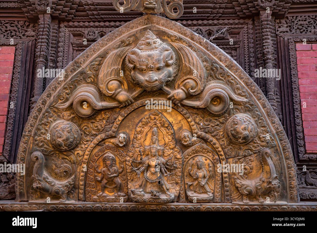 ancient statues in kathmandu. nepal Stock Photo - Alamy
