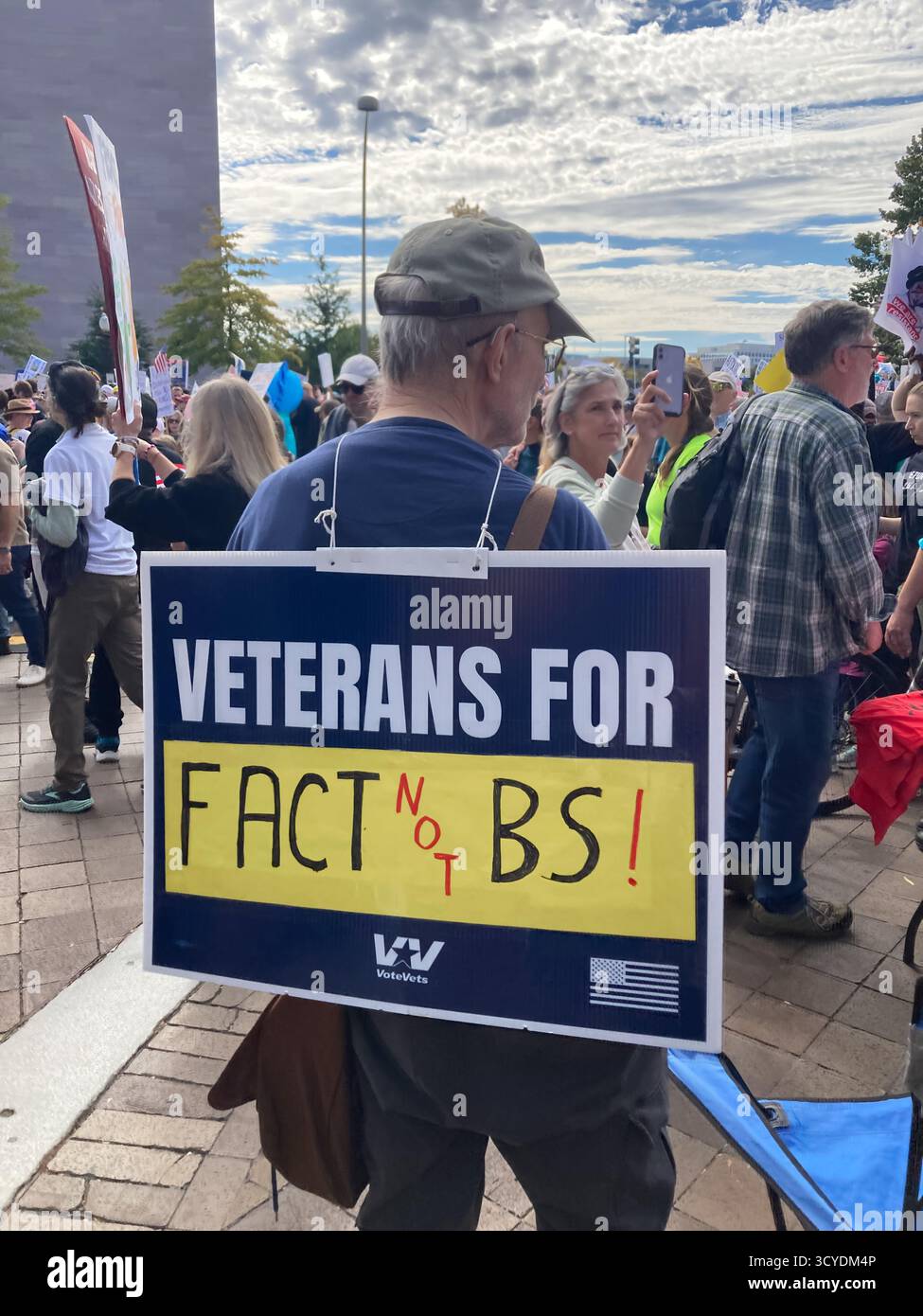 October 18, 2025 -- No Kings Protest Washington DC Stock Photo - Alamy