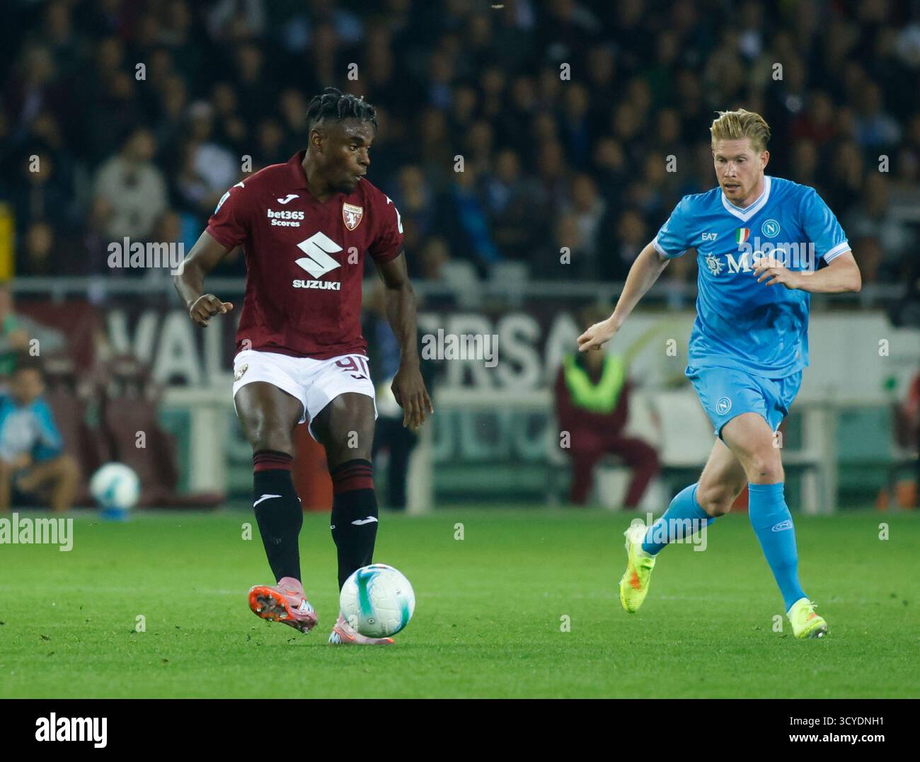 Turin, Italy. 18th Oct, 2025. Duvan Zapata of Torino FC during the ...