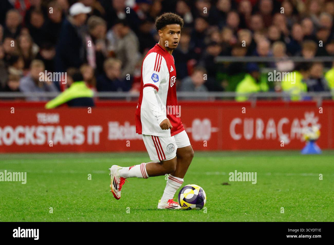 Amsterdam, Netherlands. 18th Oct, 2025. Gerald Alders of Ajax during ...