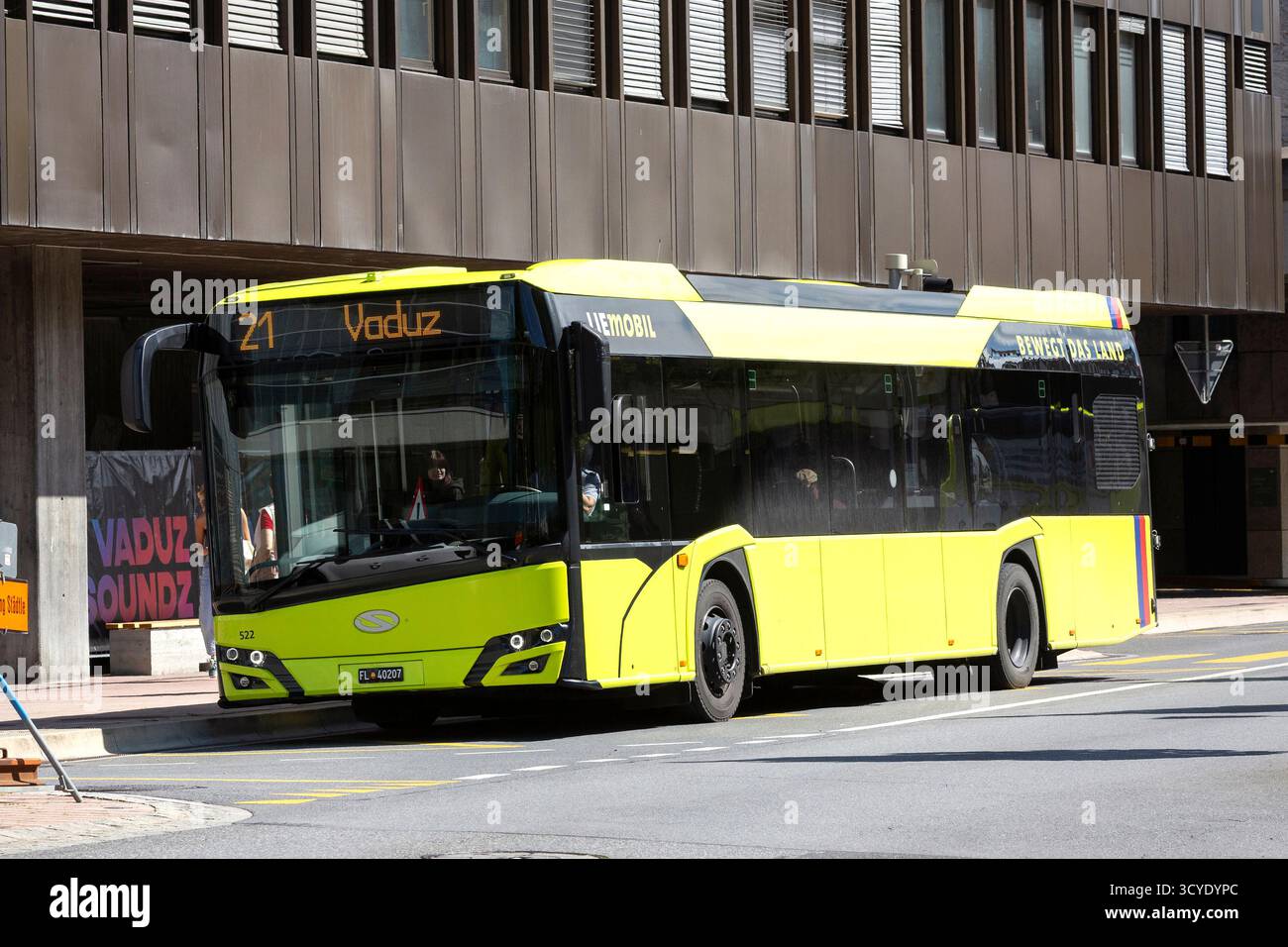 Liemobil, Verkehrsbetrieb Liechtenstein, Vaduz, Fürstentum ...