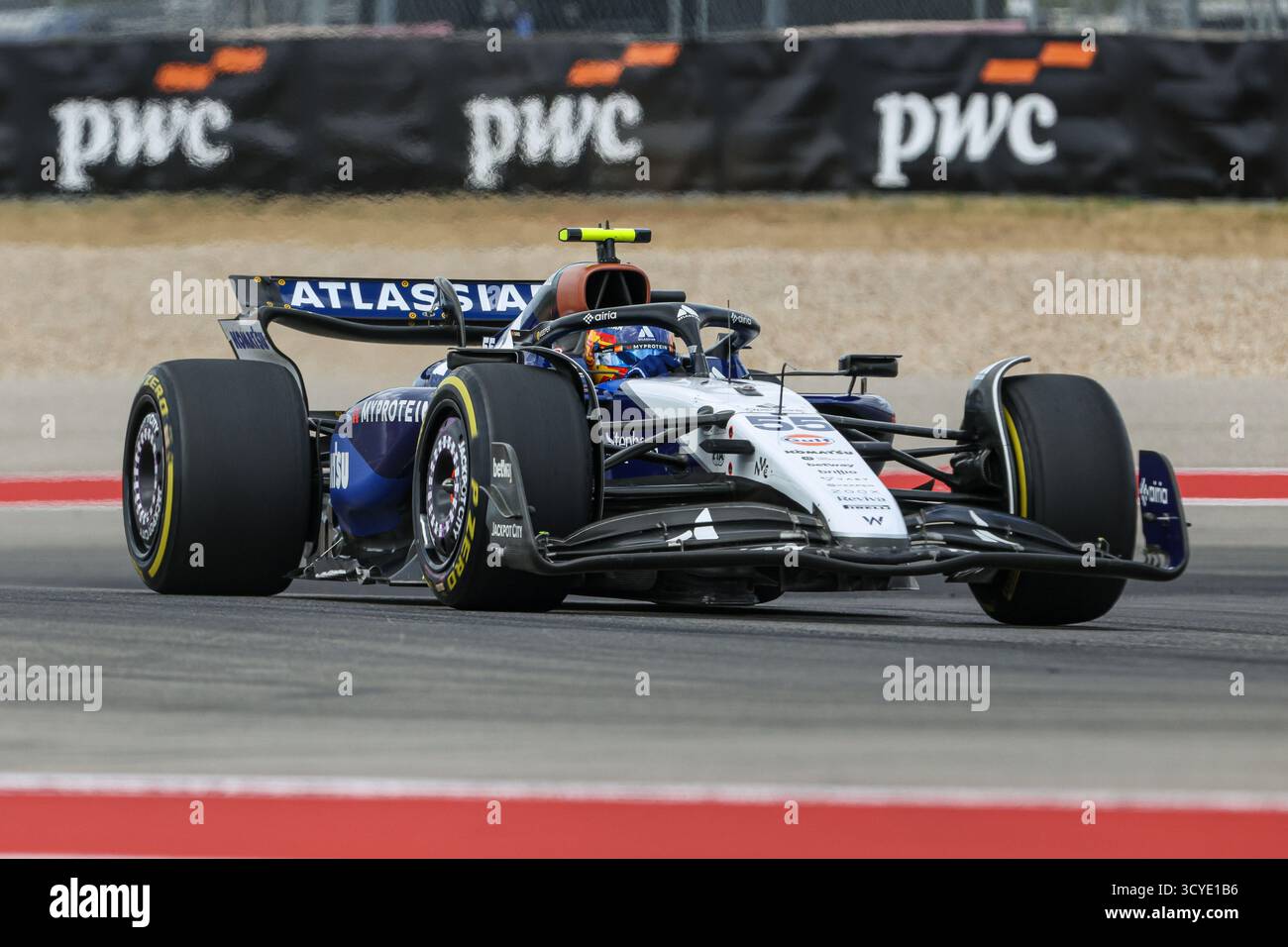 Austin, Texas, USA. 18th Oct, 2025. McLaren Renault driver Carlos Sainz ...
