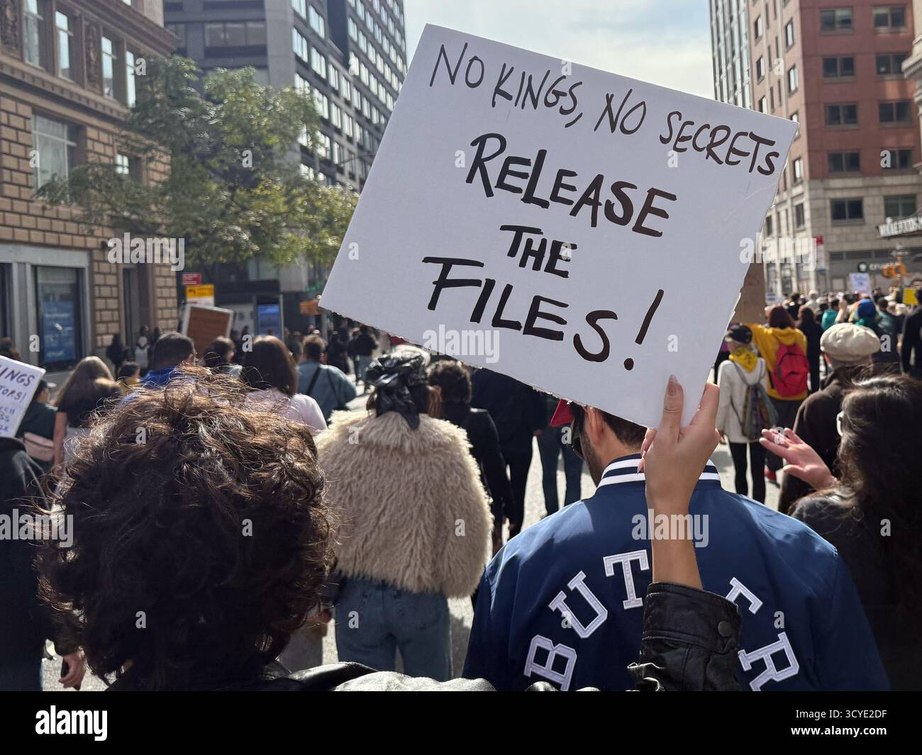 October 18 new york no kings protest hi-res stock photography and ...