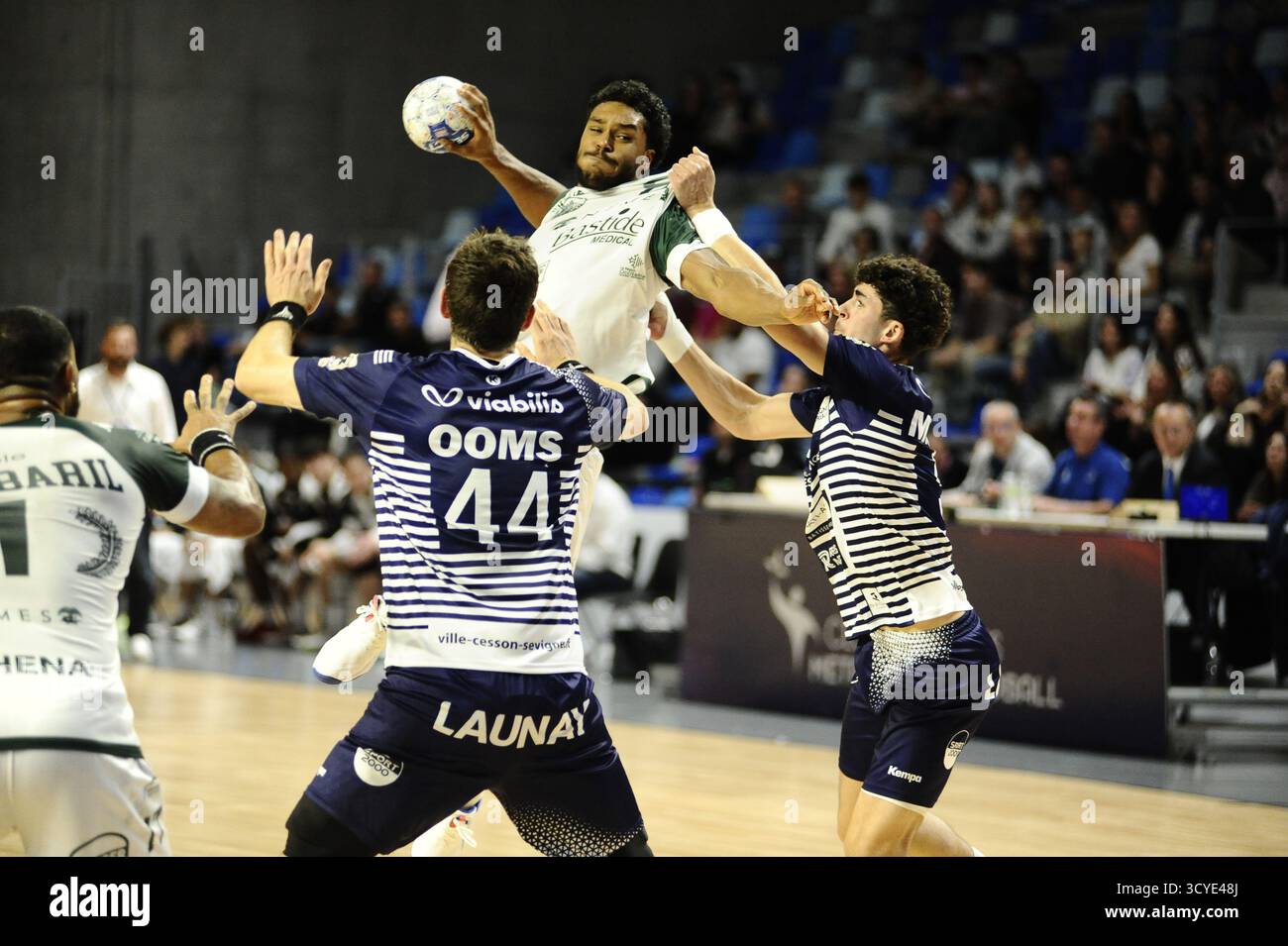 GIBELIN Yoann of USAM Nimes Gard during the French championship, Liqui ...