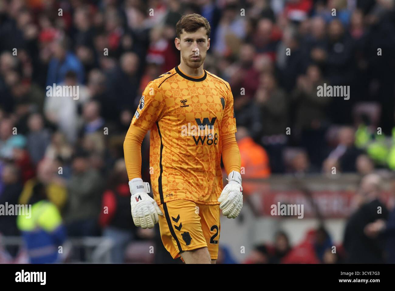Robin Roefs Of Sunderland during the Premier League match between ...