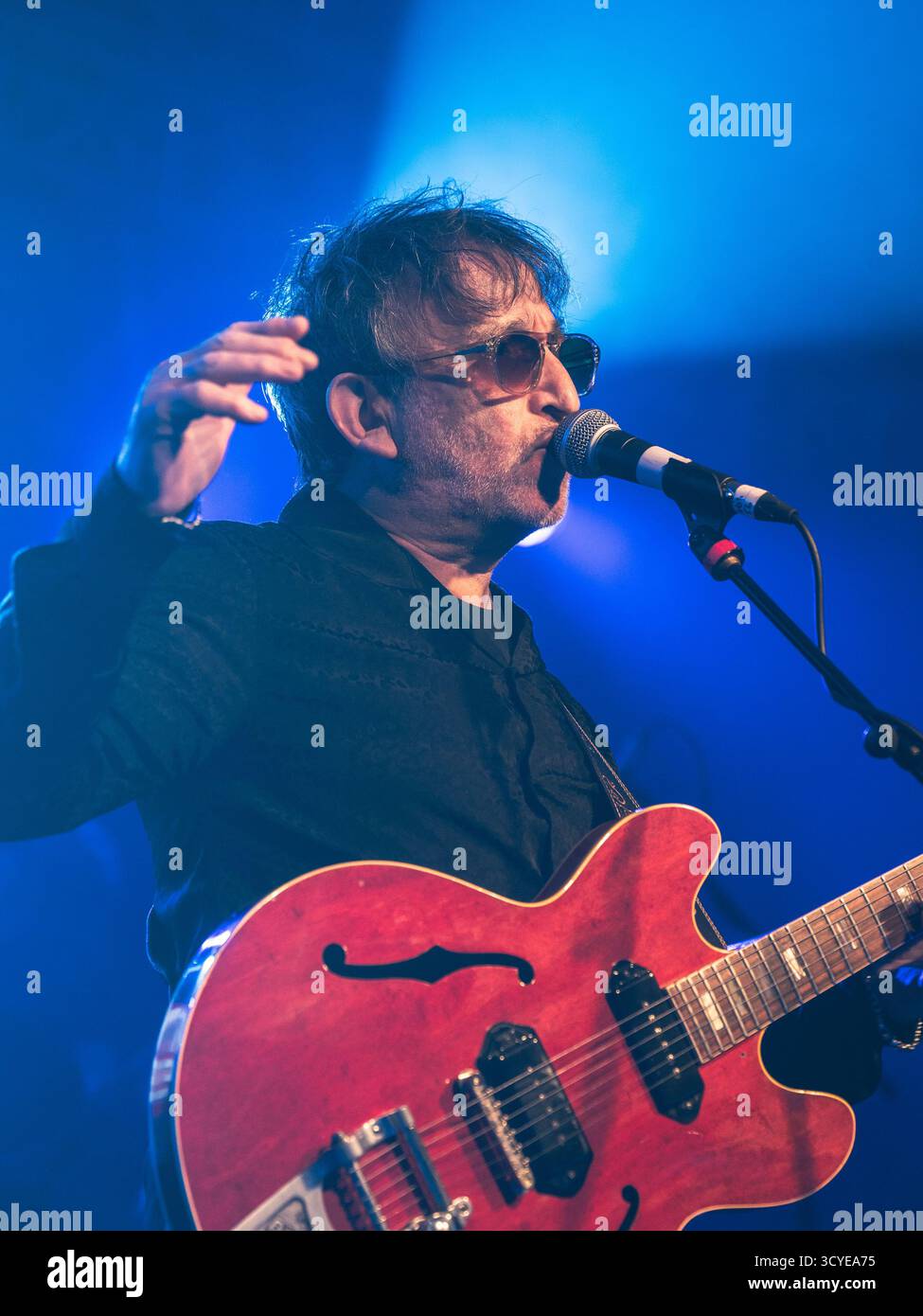 Keele, UK. 18th Oct 2025. Lightning Seeds, fronted by Ian Broudie bring their Tomorrow’s Here ...