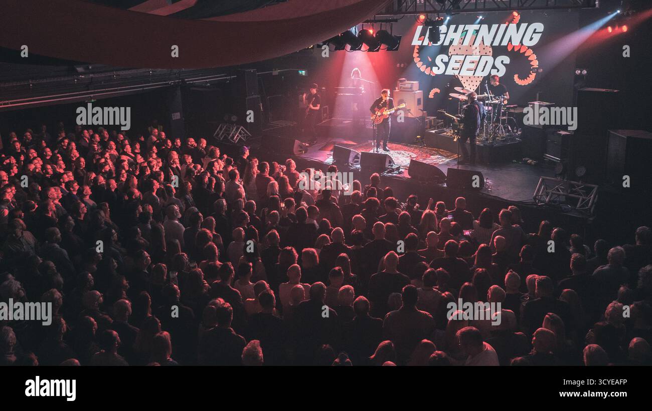 Keele, UK. 18th Oct 2025. Lightning Seeds, fronted by Ian Broudie bring ...