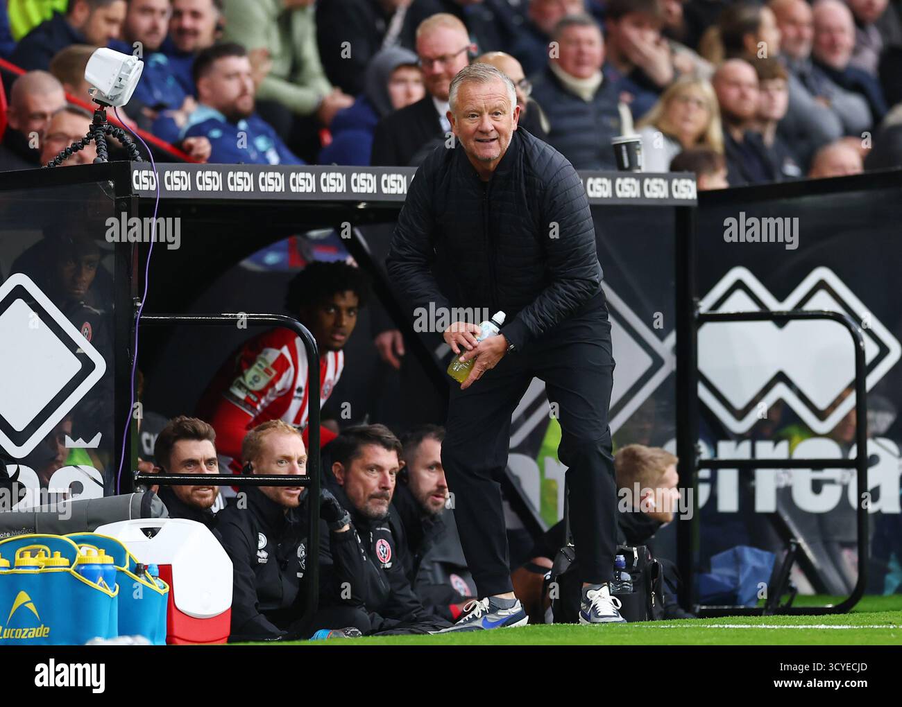 Sheffield, England, 18th October 2025. Chris Wilder manager of ...