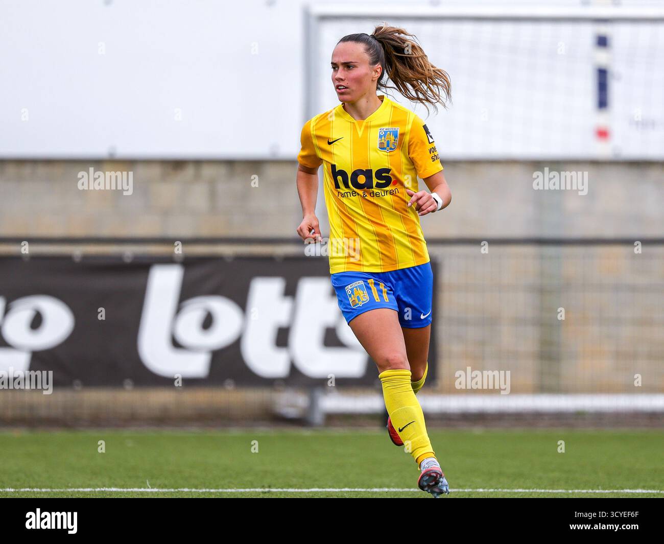 Gaelle Nierynck (11) of KVC Westerlo pictured during a female soccer ...